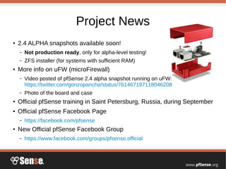 Providing Local DNS with pfSense - pfSense Hangout August 2016 | PDF