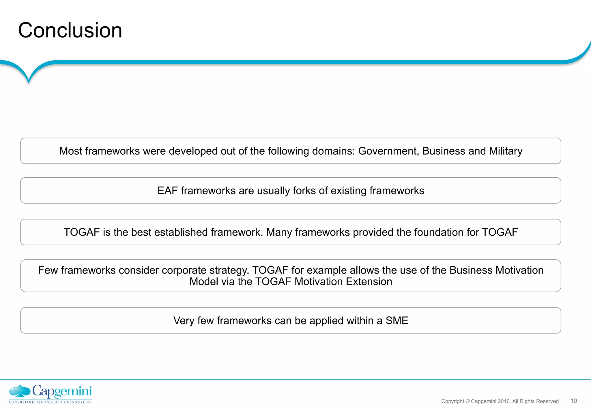 A Multidimensional Classification of 55 Enterprise Architecture ... A Multidimensional Classification of 55 Enterprise Architecture ...