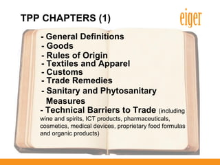 TPP: Opportunities and Challenges for Taiwan | PPT