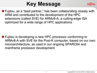 Introduction of Fujitsu's HPC Processor for the Post-K Computer | PPT