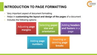 Page Formatting | PPTX