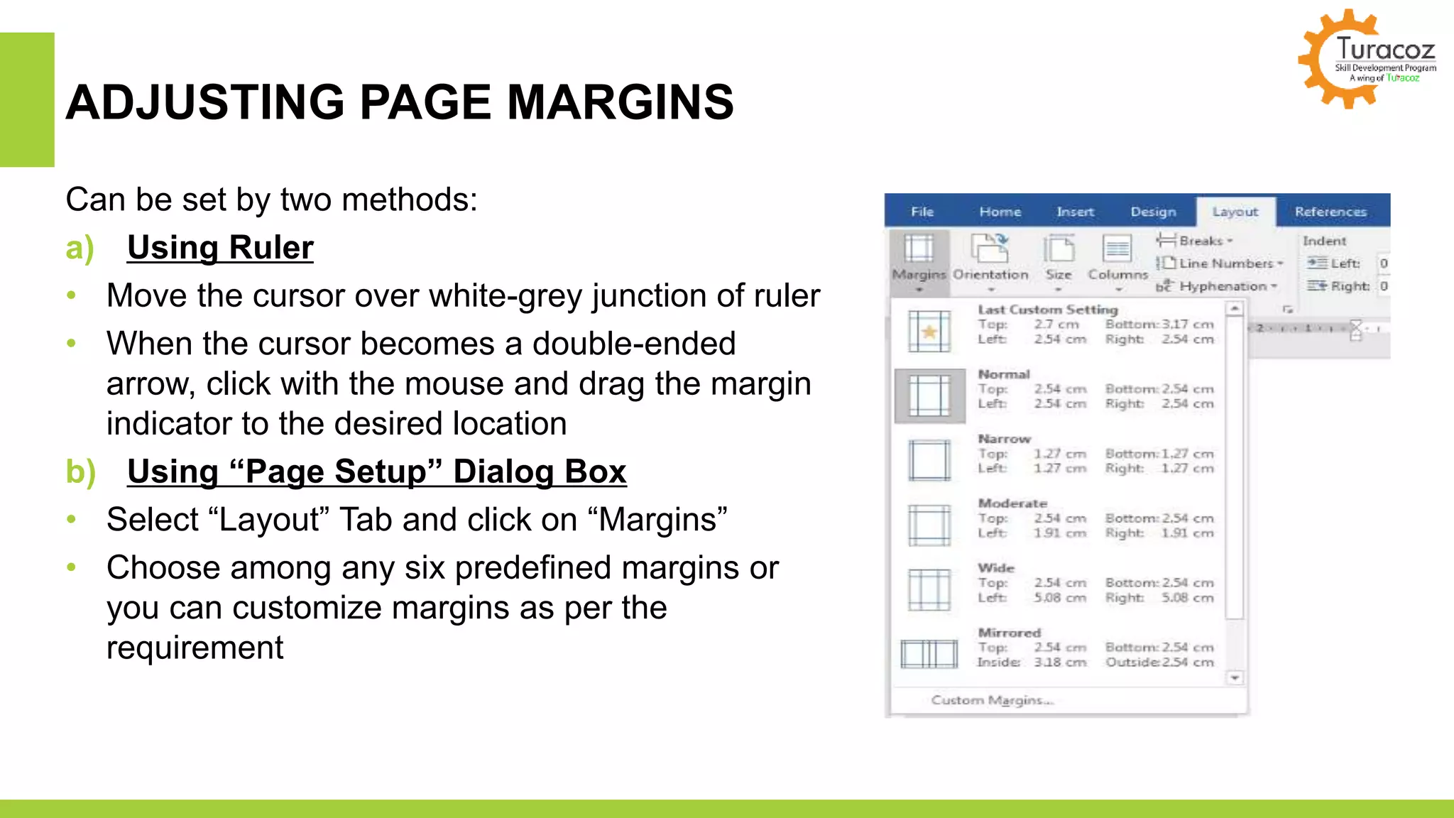 Page Formatting | PPTX