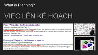 Mindmap and Plan Planning | PDF