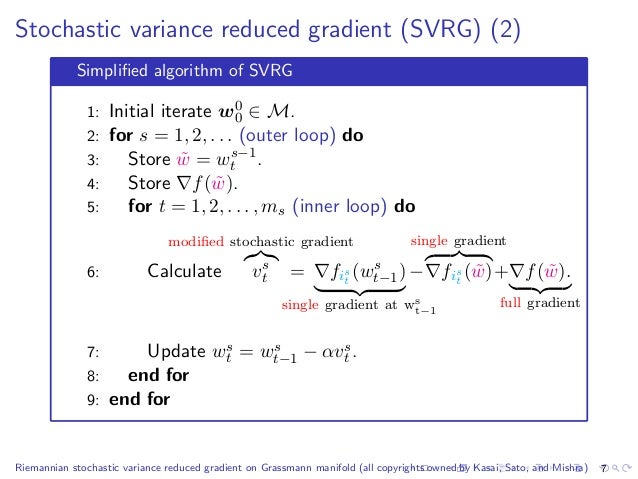 Riemannian Stochastic Variance Reduced Gradient On Grassmann Manifold…
