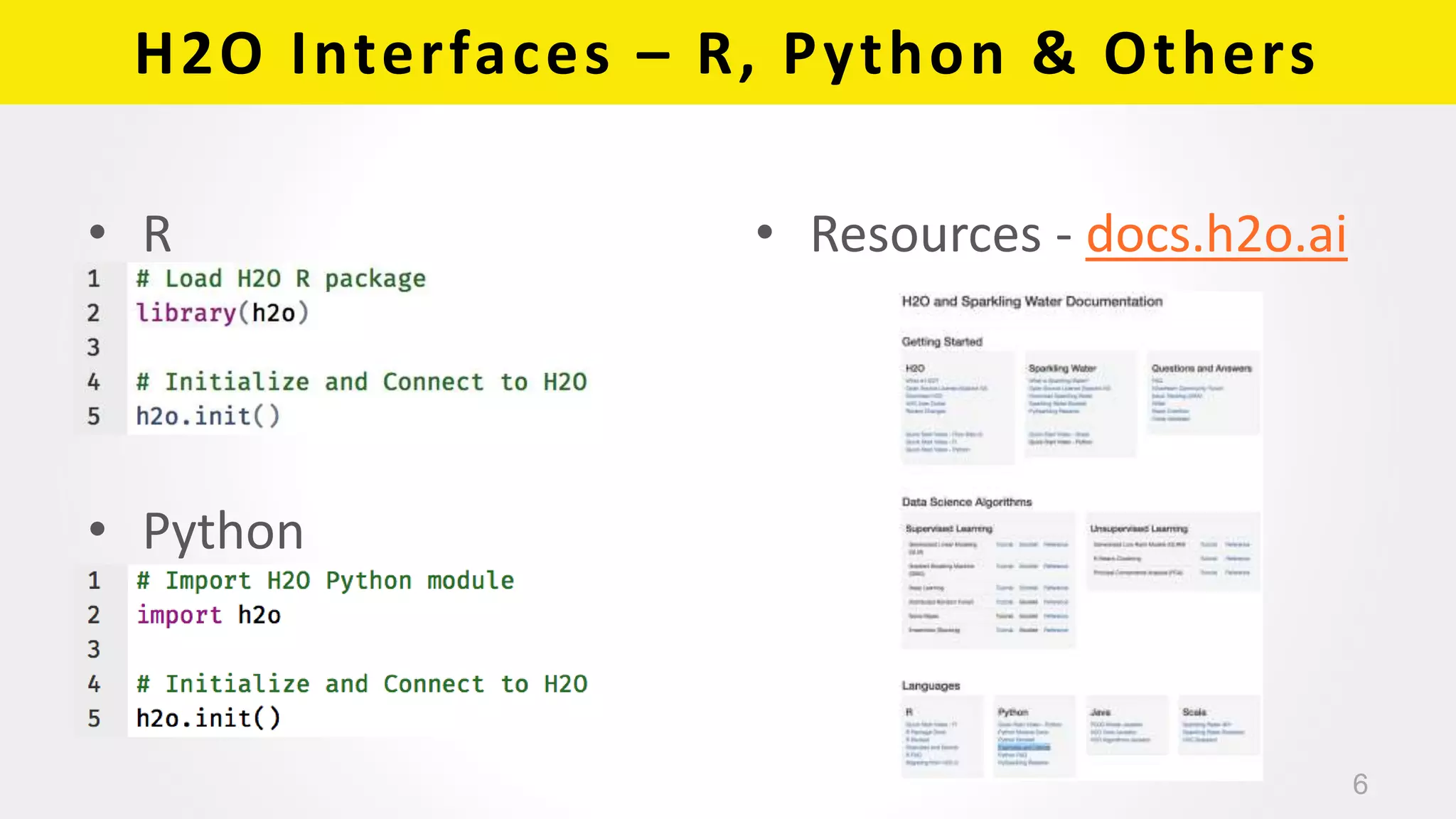 H2O Machine Learning Use Cases | PPT