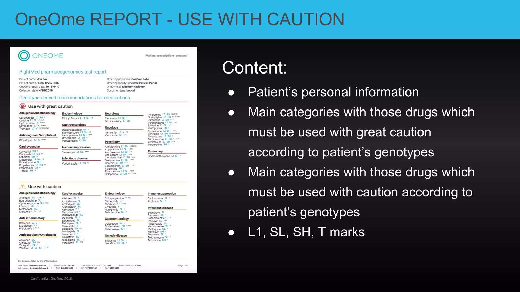Making PrescriptionsPpersonal - Pharmacogenomics reports - Software in ...
