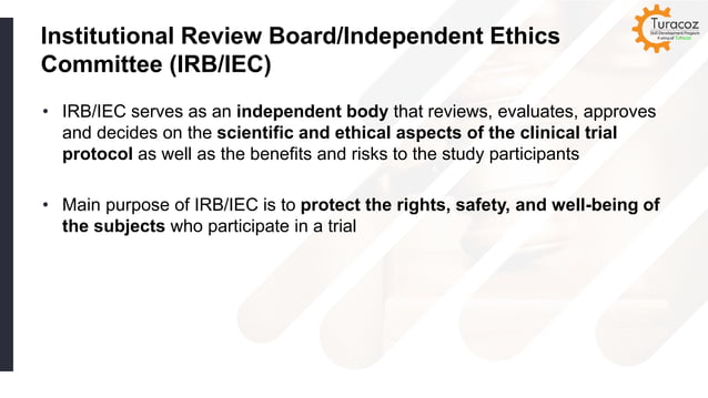 INSTITUTIONAL REVIEW BOARD/INDEPENDENT ETHICS COMMITTEE (IRB/IEC) | PPTX