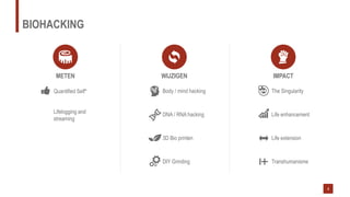 Biohacking: introduction and impact | PPTX