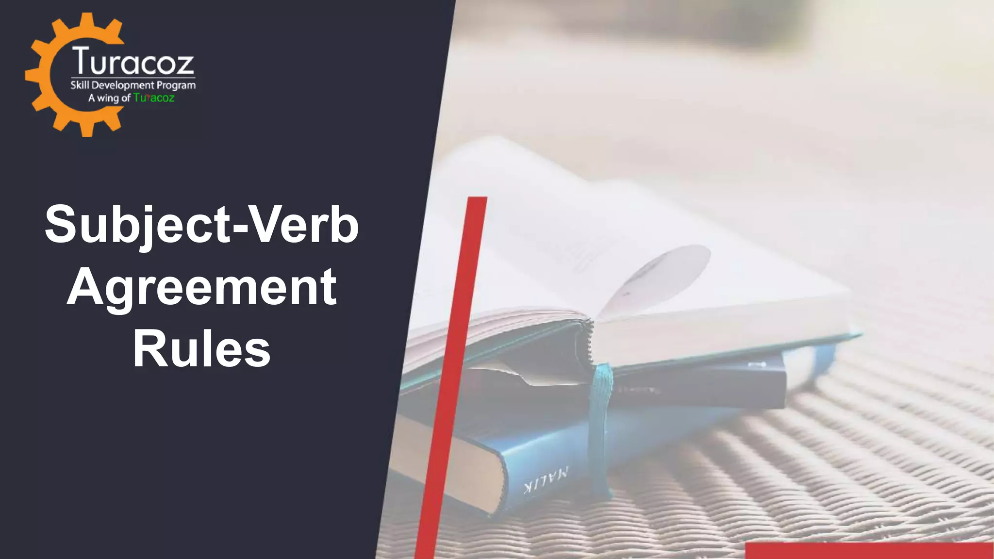 Grammer- Subject Verb Agreement Rules | PPT