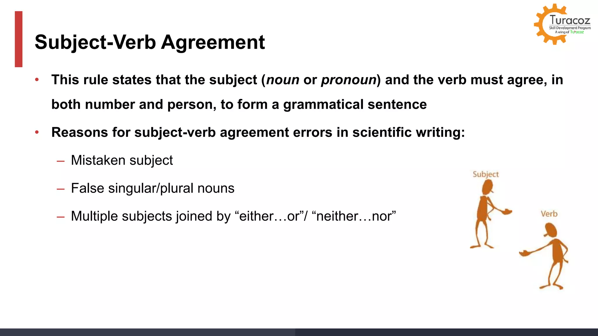 Grammer- Subject Verb Agreement Rules | PPT