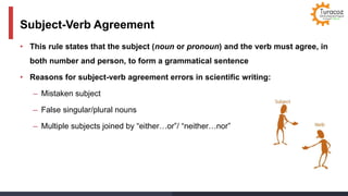 Grammer- Subject Verb Agreement Rules | PPT