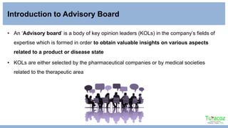 Medical Advisory Board Meetings and Medical Writing | PPTX