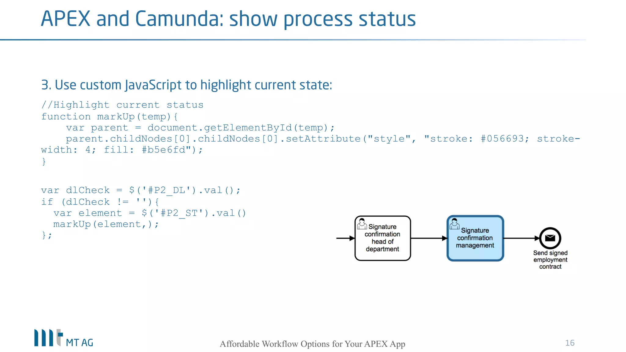 Affordable Workflow Options for APEX | PDF