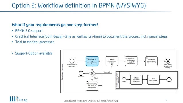 Affordable Workflow Options for APEX | PDF
