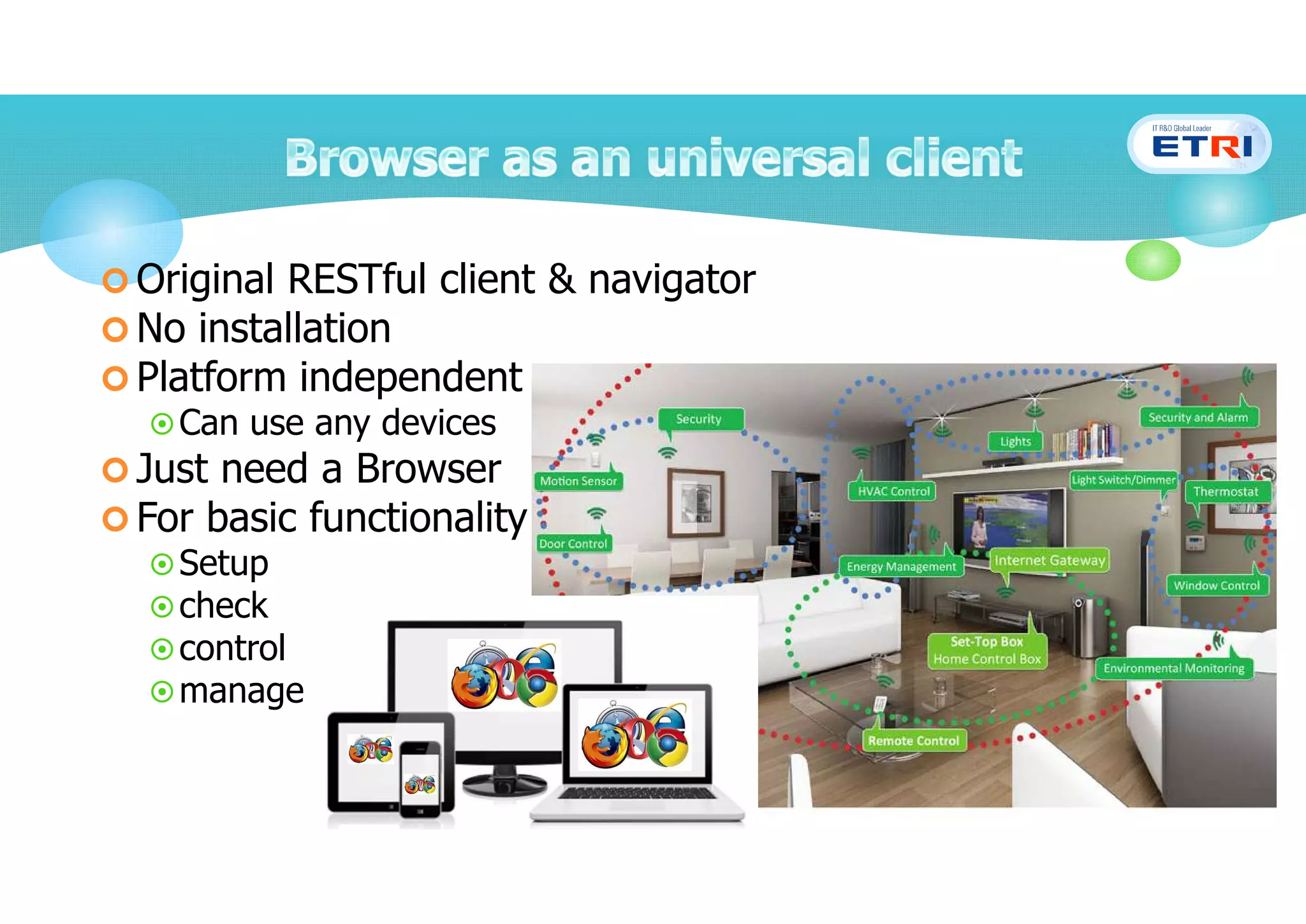 Web Browser as Universal client for IoT | PDF