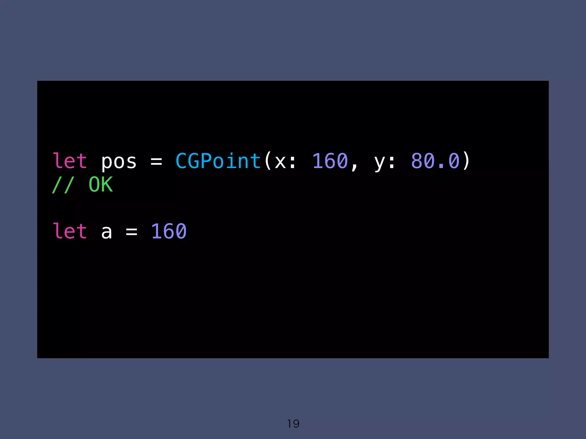 Fighting history of CGFloat in Swift | PPT
