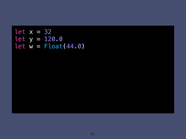 Fighting history of CGFloat in Swift | PPT