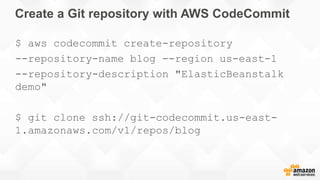 Deploying your web application with AWS ElasticBeanstalk | PPTX