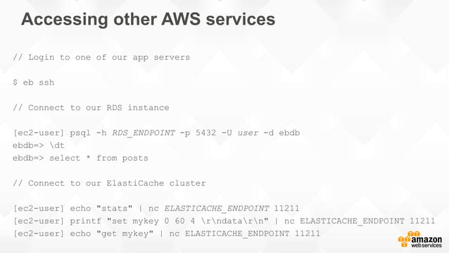 Deploying your web application with AWS ElasticBeanstalk | PPTX