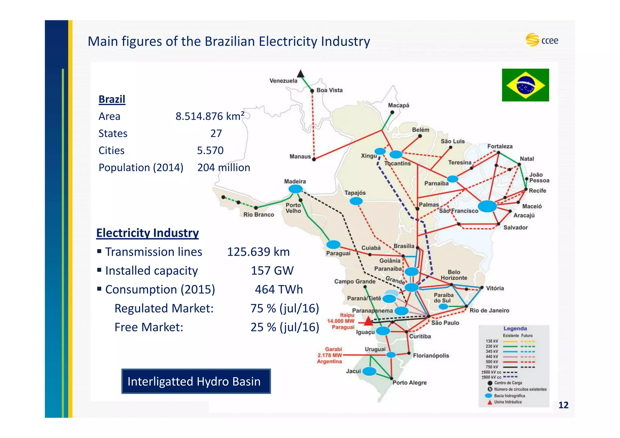 Overview of the Brazilian Electricity Industry | PDF