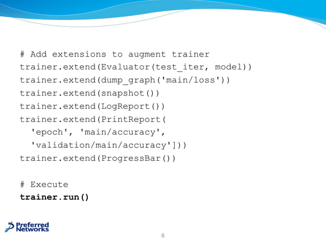 GTC Japan 2016 Chainer feature introduction | PPT
