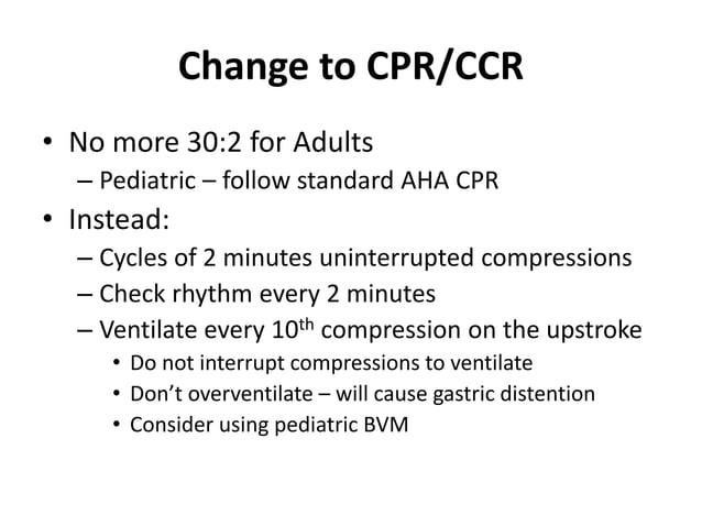 2016 10 06 cpr ccr update | PPT