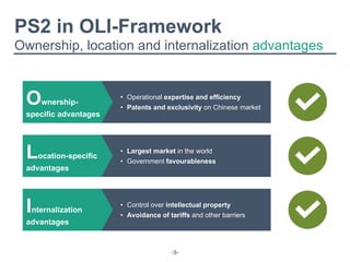 Partial Case Analysis: Phase Separation Solutions (PS2): The China ...