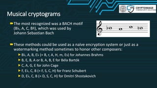 StegIbiza: New Method for Information Hiding in Club Music | PPT