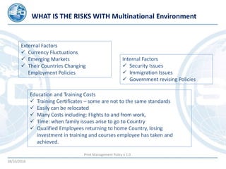 Multinational environment and needs to attract locals, what to do? - By ...