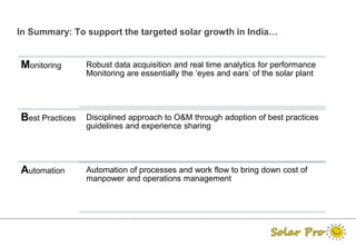 The MBA of Solar O&M | PPTX