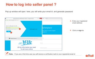 Know your seller panel- II | PPT