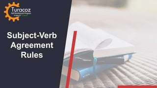 Subject Verb Agreement Rules | PPT