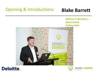 DiB QLD 26 Oct 2016 - Simon Sauer Presentation and Photos | PPT