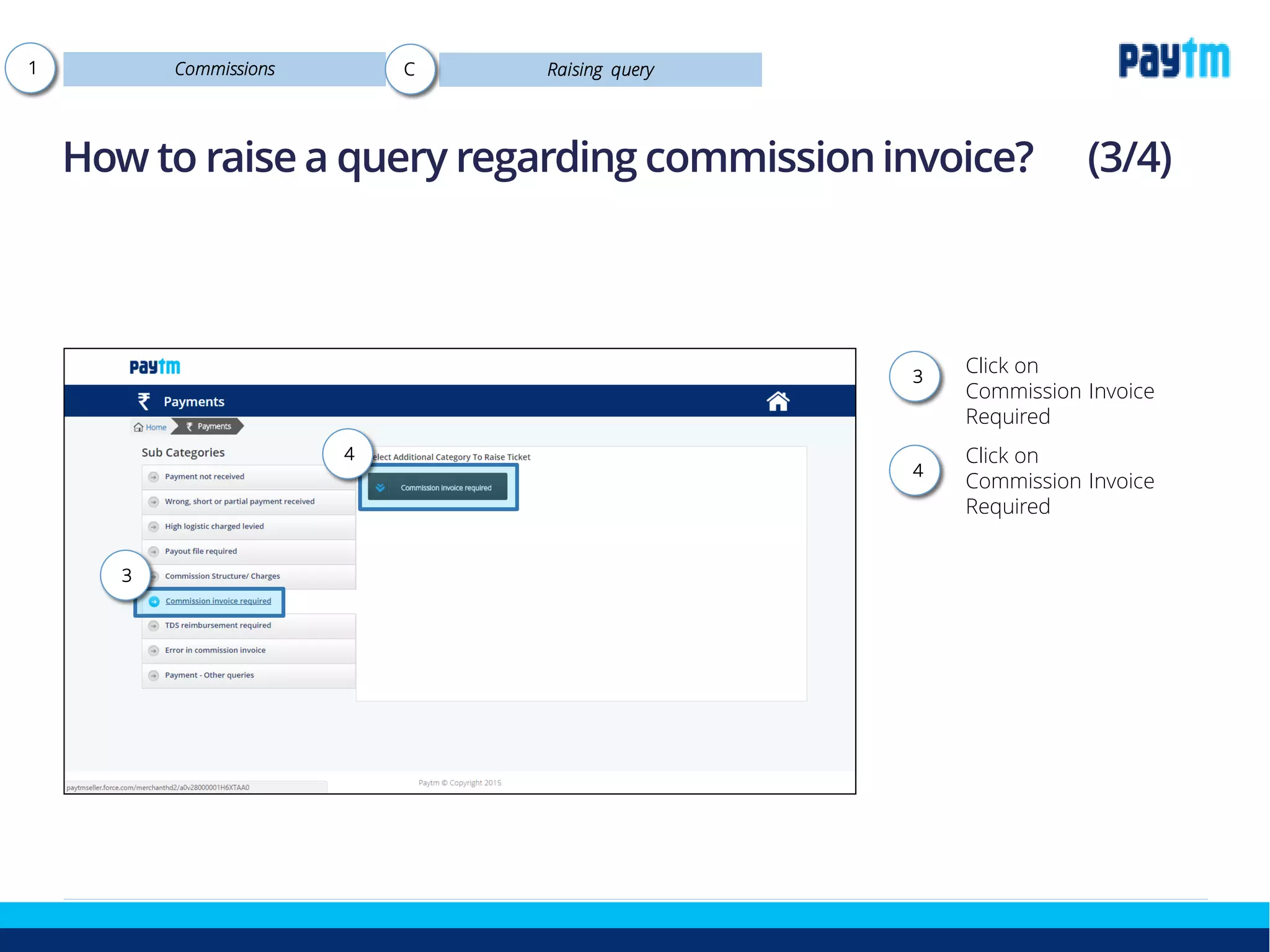 Payments commission invoice | PDF