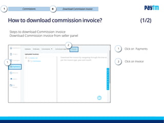 Payments commission invoice | PDF