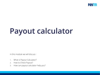 Payment calculation | PPT