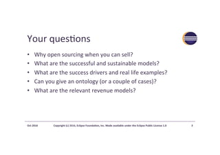 About Open Source Business Models | PPT