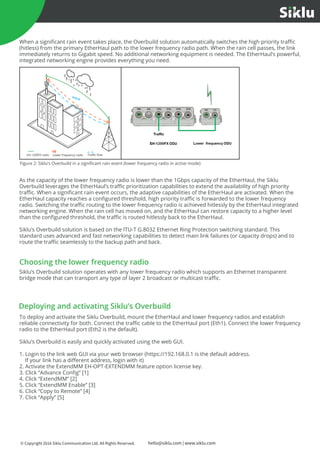 Siklu overbuild technical note 05 | PDF