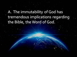 RHBC 274: The Immutability of God | PPT