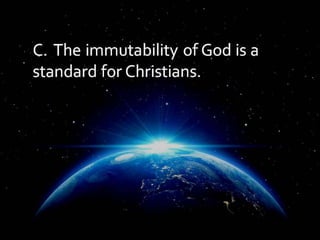 RHBC 274: The Immutability of God | PPT