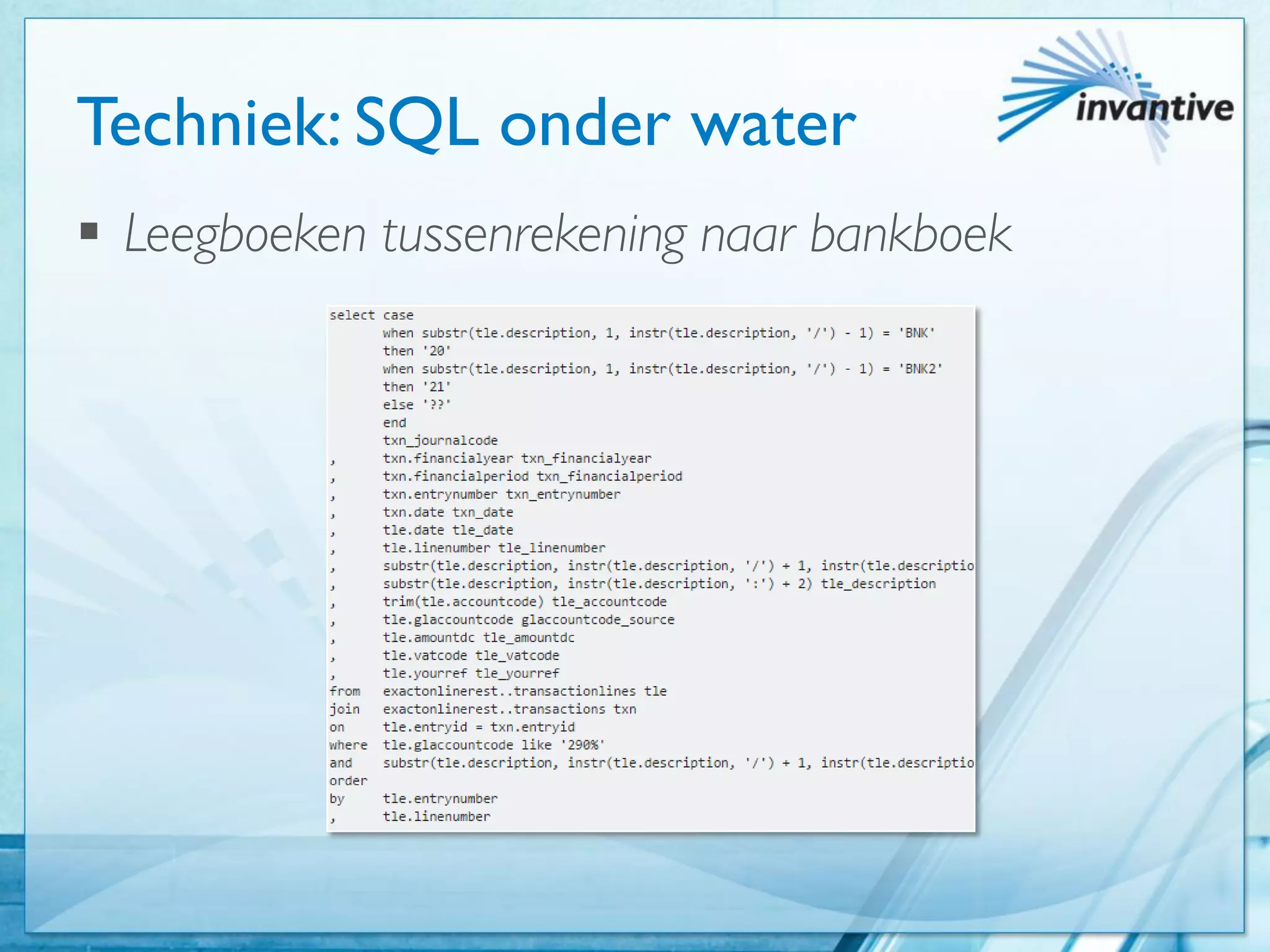 Auditfiles in de praktijk | PDF