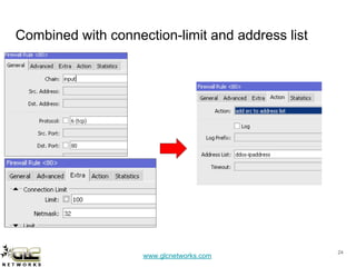 Mikrotik firewall raw table | PDF | Computer Networking | Computing