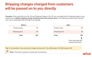 Setting shipping charges | PPT