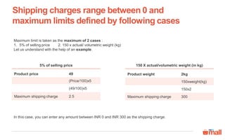 Setting shipping charges | PPT