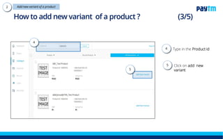 Catalogue add new variant | PPT