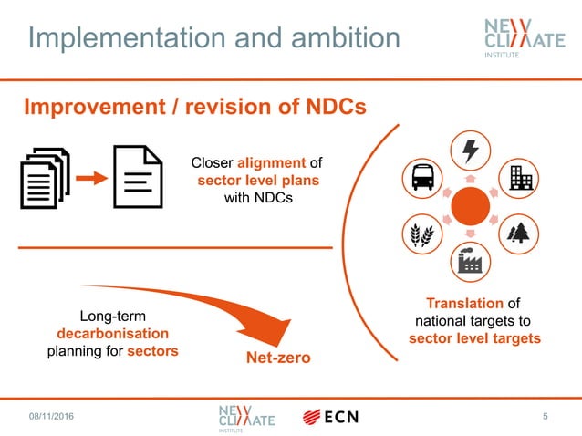Sectoral approaches for NDC implementation | PPTX | Business | Business and Finance