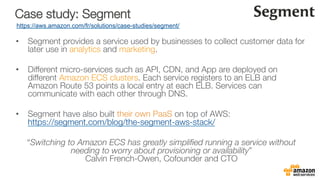 Running Docker clusters on AWS (November 2016) | PPT