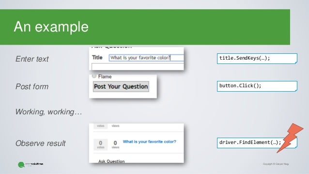 Behavior Driven Web UI Automation with Selenium and Cucumber/SpecFlow…