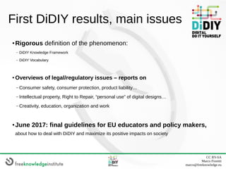 Digital DIY opportunities and challenges for the european society | PPT