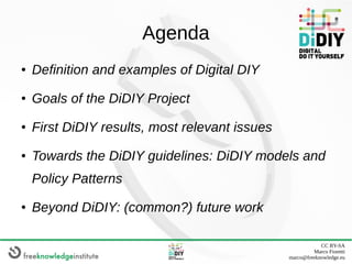 Digital DIY opportunities and challenges for the european society | PPT